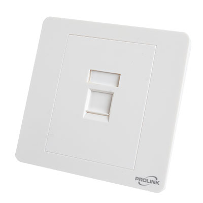 ProLink 1 Port UK type Faceplate - iSmart Integrated Solutions
