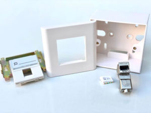 ProLink 1 Port UK type Faceplate - iSmart Integrated Solutions